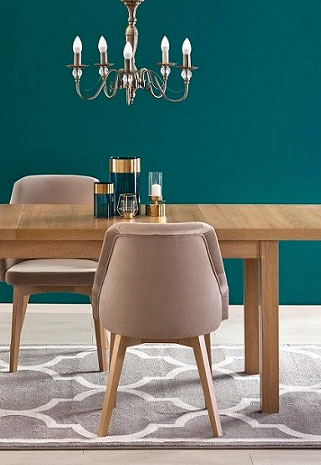 Masă extensibilă Ringo, cașmir/negru de la Halmar - magazin Mobila24.ro